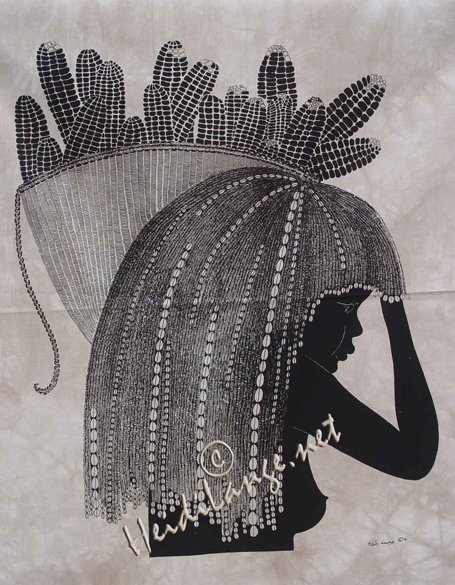 Heidi Lange Girl from the Shamba #156 in Women - $249.99