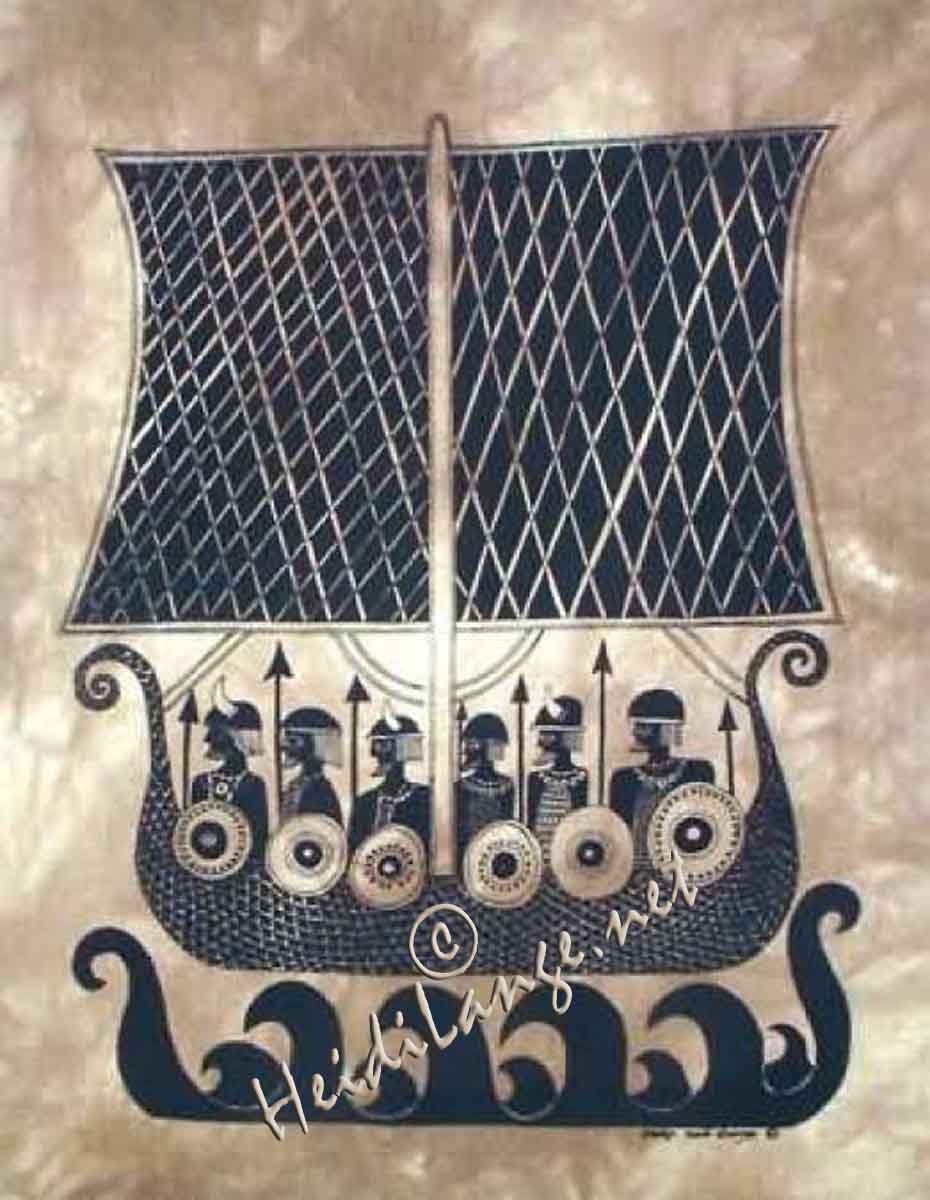 Heidi Lange Viking Boat #641701 in Vikings - $89.99