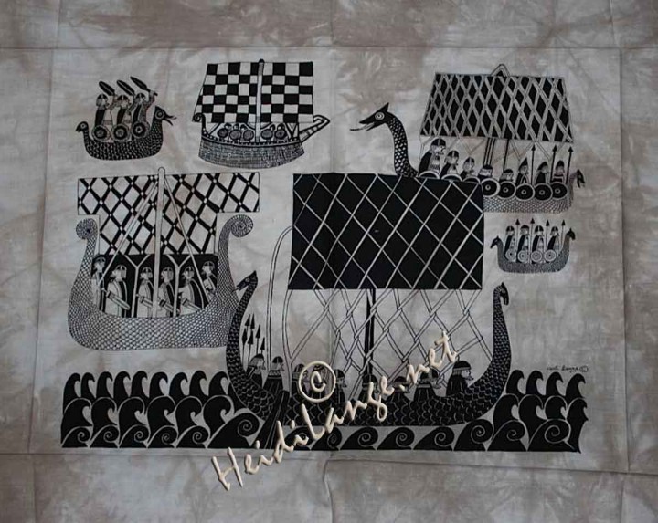 Heidi Lange Viking Boats and Ships in Vikings - $119.99